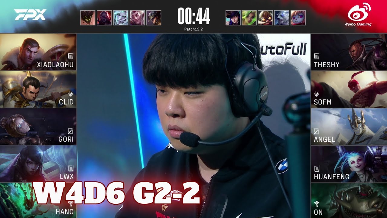 FPX vs WBG - Game 2 | Week 4 Day 6 LPL Spring 2022 | FunPlus Phoenix vs Weibo Gaming G2 - YouTube