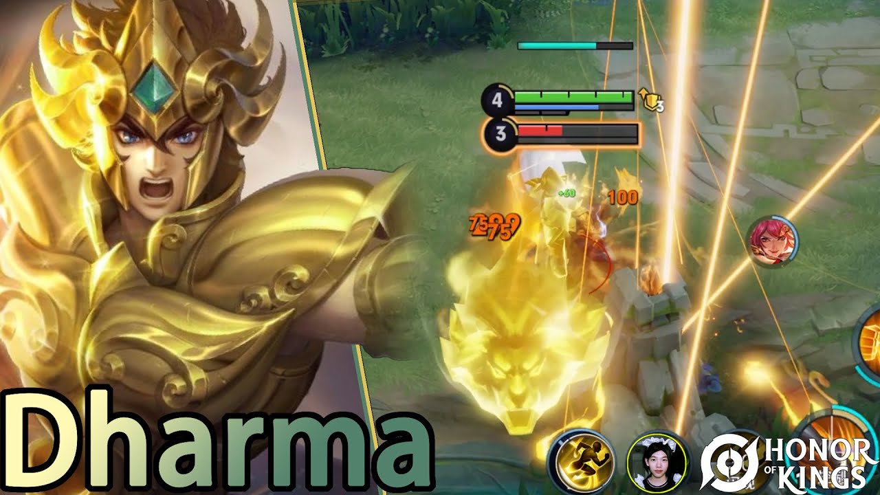 Honor of Kings（Dharma）Redesenhe a jogabilidade do herói｜Redesign the ...