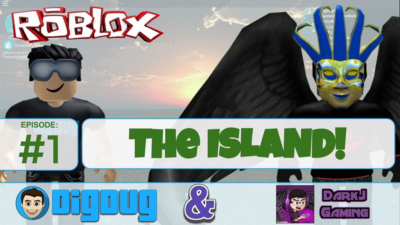 Roblox: The Island: Ep 1 : Stranded with DarkJ Gaming! - YouTube