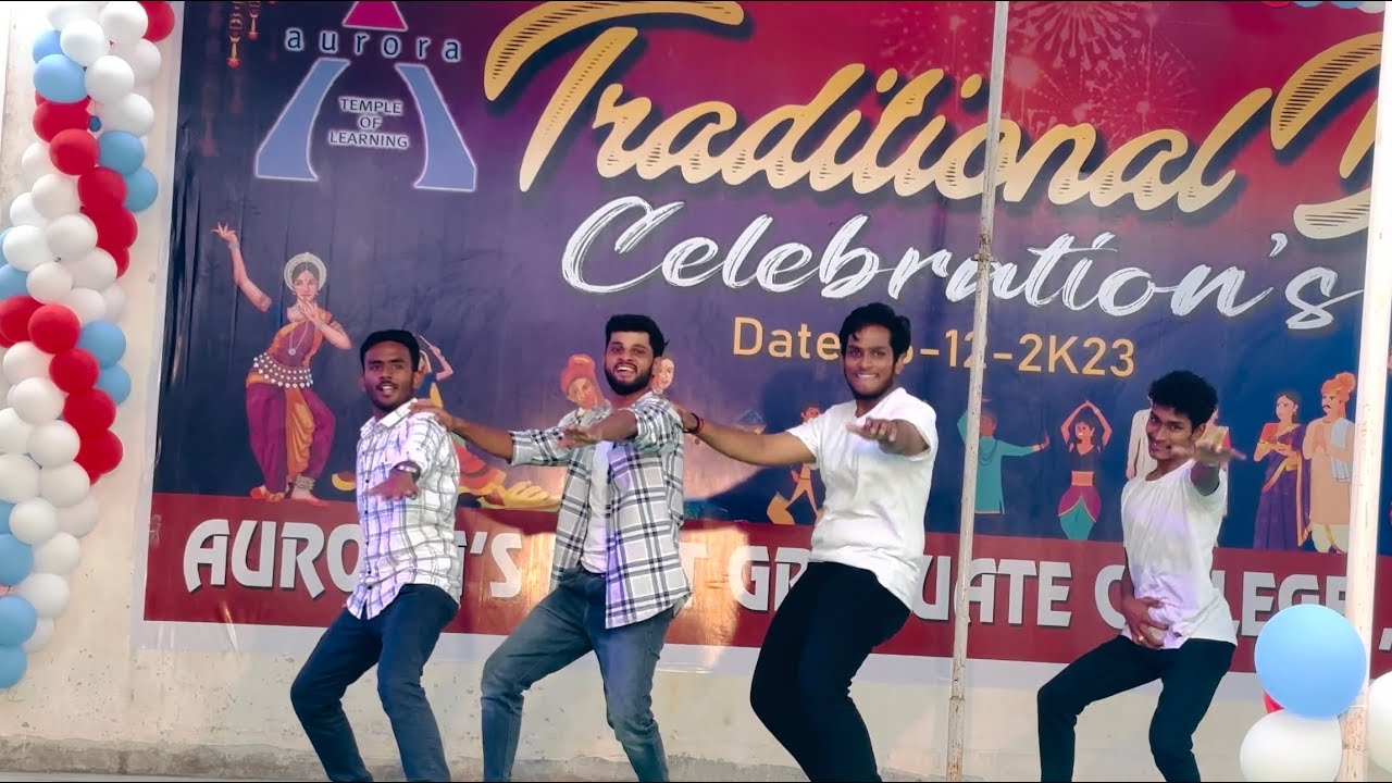 Aurora PG College uppal | Traditional day celebrations | MBA Students ...