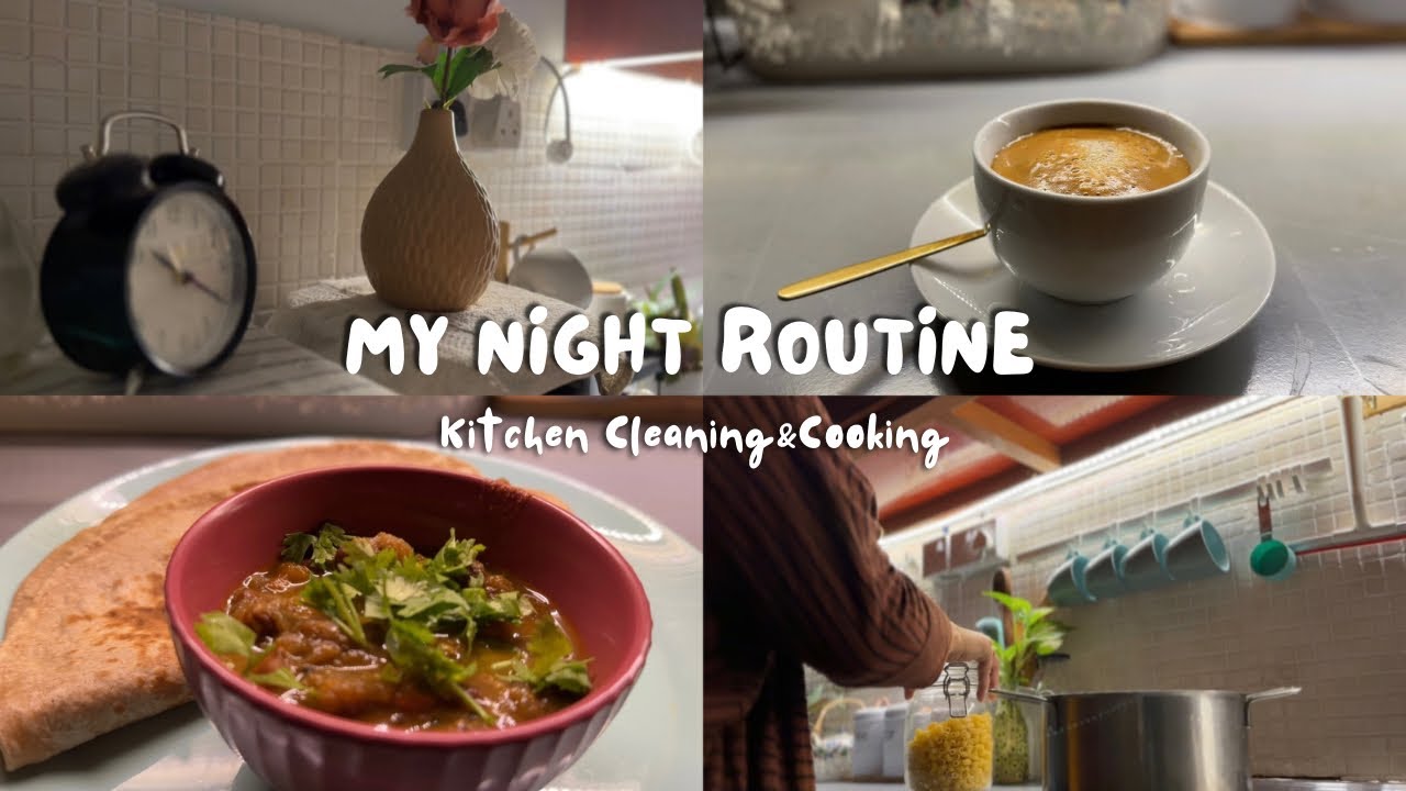 My Night time Kitchen Cleaning & Cooking #vlog #cleaningmotivation#food ...
