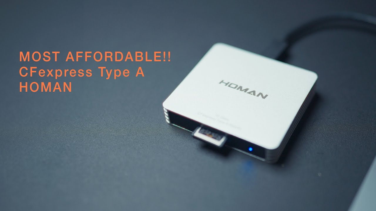 Most affordable!! HOMAN CFexpress Type A ในราคาที่จับต้องได้ - YouTube