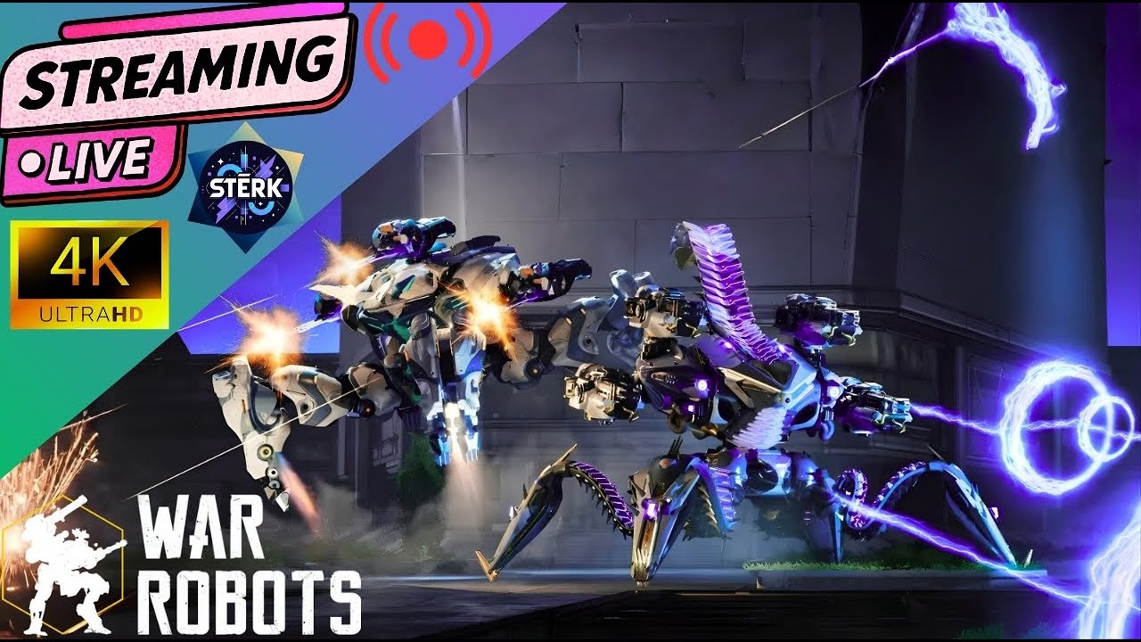 Klasik Yayın - 4K WAR ROBOTS Live/Canlı - YouTube