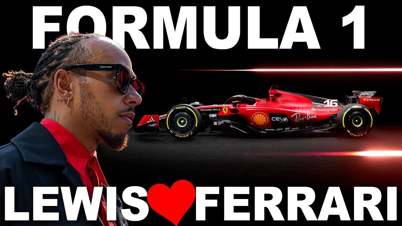 LEWIS HAMILTON to FERRARI & LIVERY LAUNCHES - YouTube
