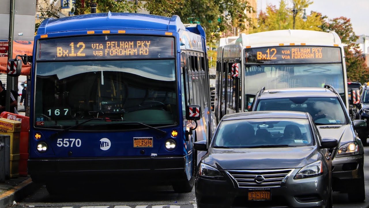 2019 Novabus LFSA #5570 on the Bx12 at Fordham Road and Jerome Avenue ...