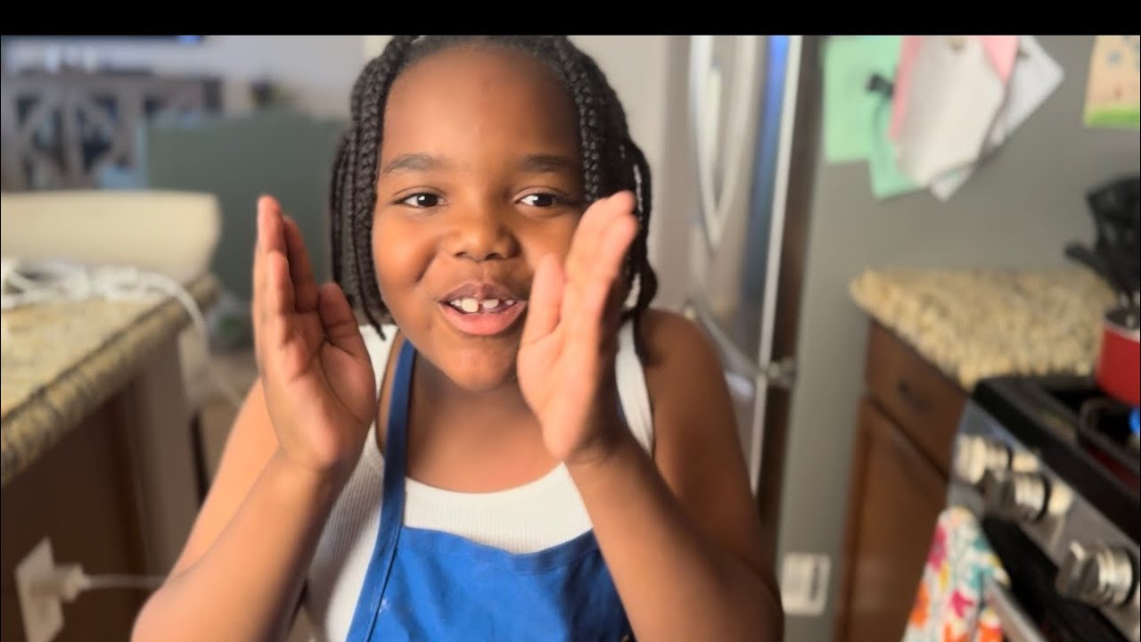 Cooking w/ Chef Chace • Fried Shrimp Rice Bowl 🍚 • #chef #kidchef # ...