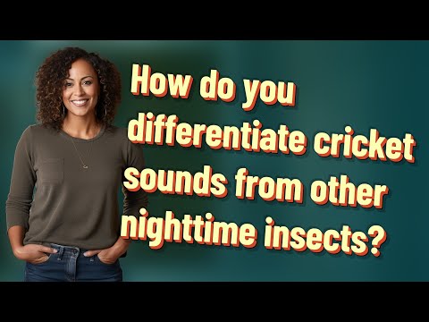 What Does The Approach Of Crickets Sound Like