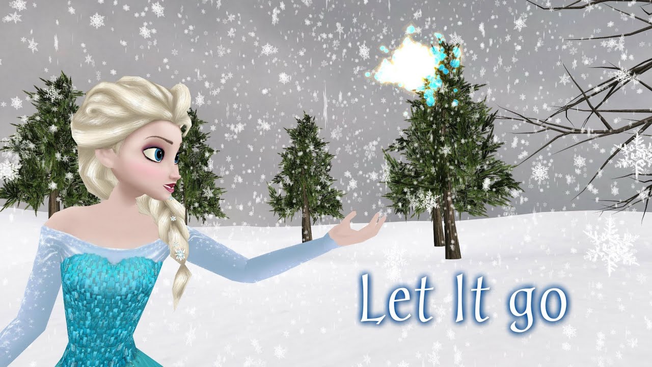 [MMD] Let It Go (Elsa Frozen) - YouTube