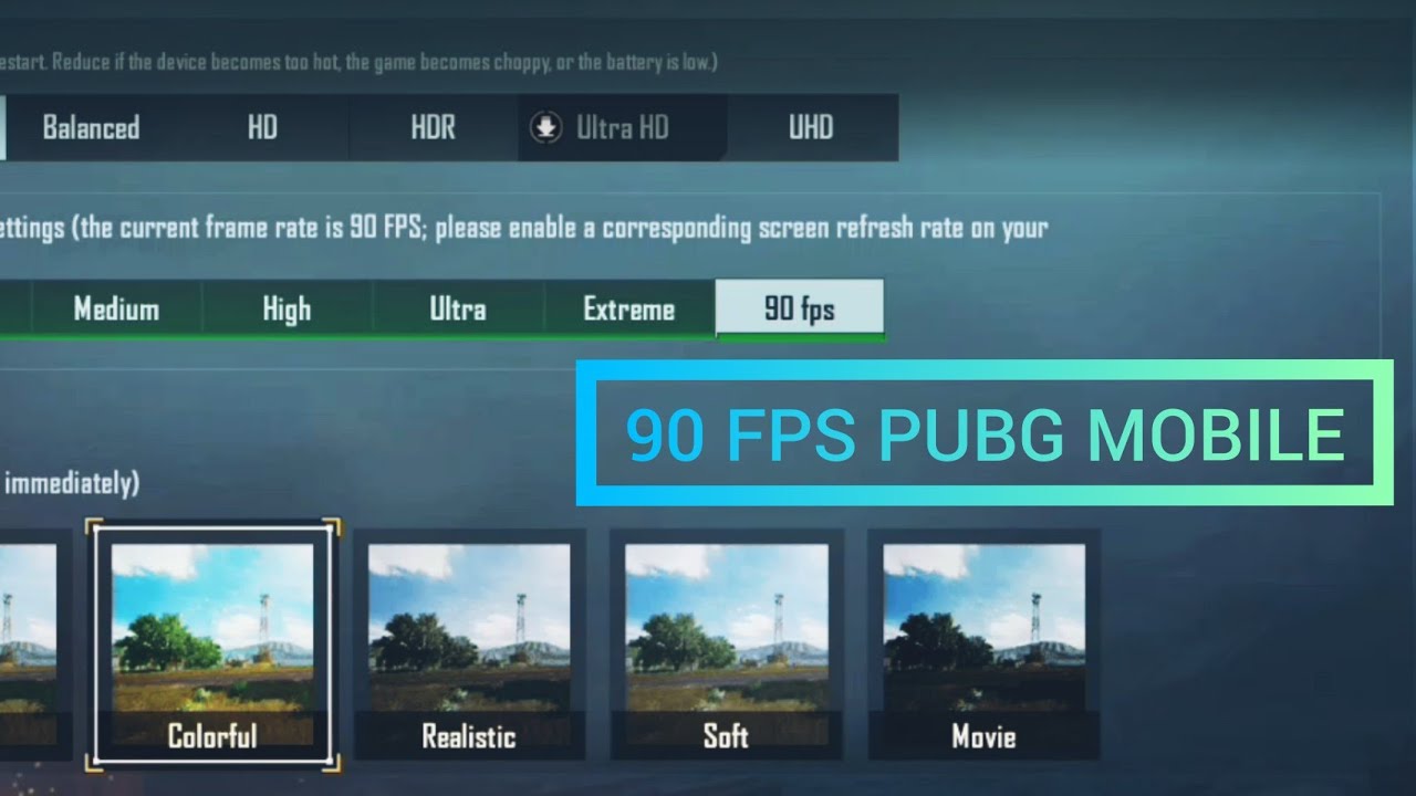 PUBG MOBILE 90 FPS APP LINK - YouTube