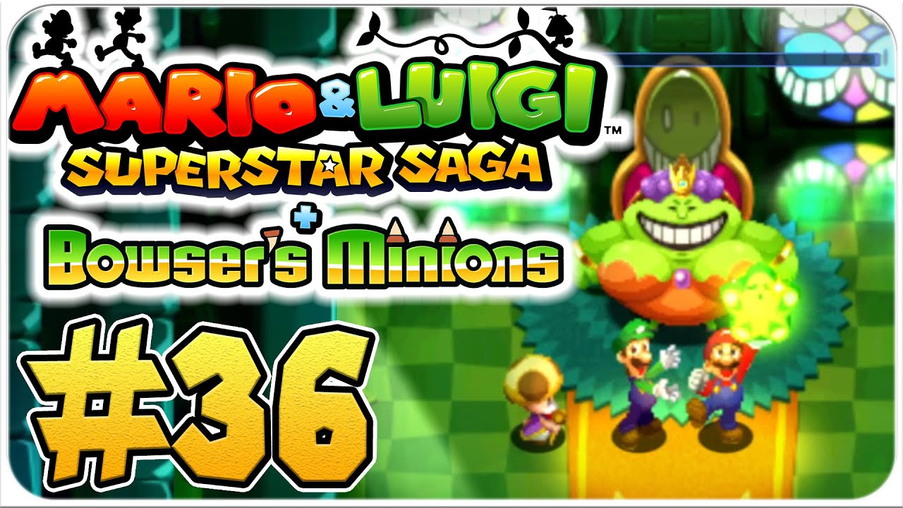 More Bean than Star - Mario & Luigi Superstar Saga + Bowser's Minions ...
