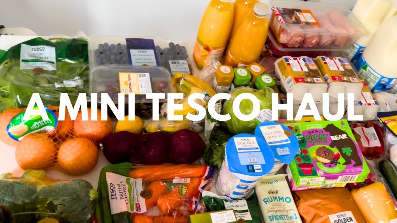MINI TESCO GROCERY HAUL / LIFE UPDATE - YouTube