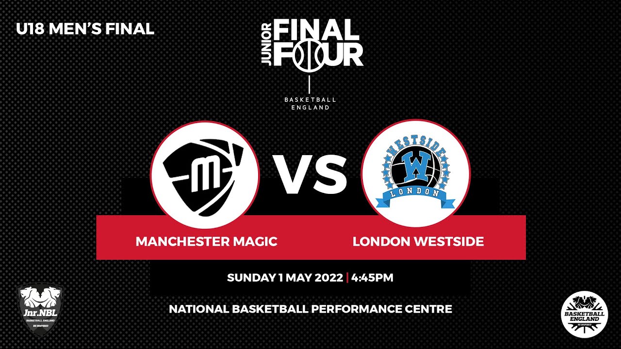 Jnr. NBL Final Fours - U18 Men - Manchester Magic v London Westside ...