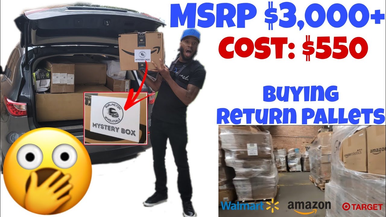 We Bought A Walmart Return Pallet and Amazon MYSTERY Boxes!! Unboxing ...
