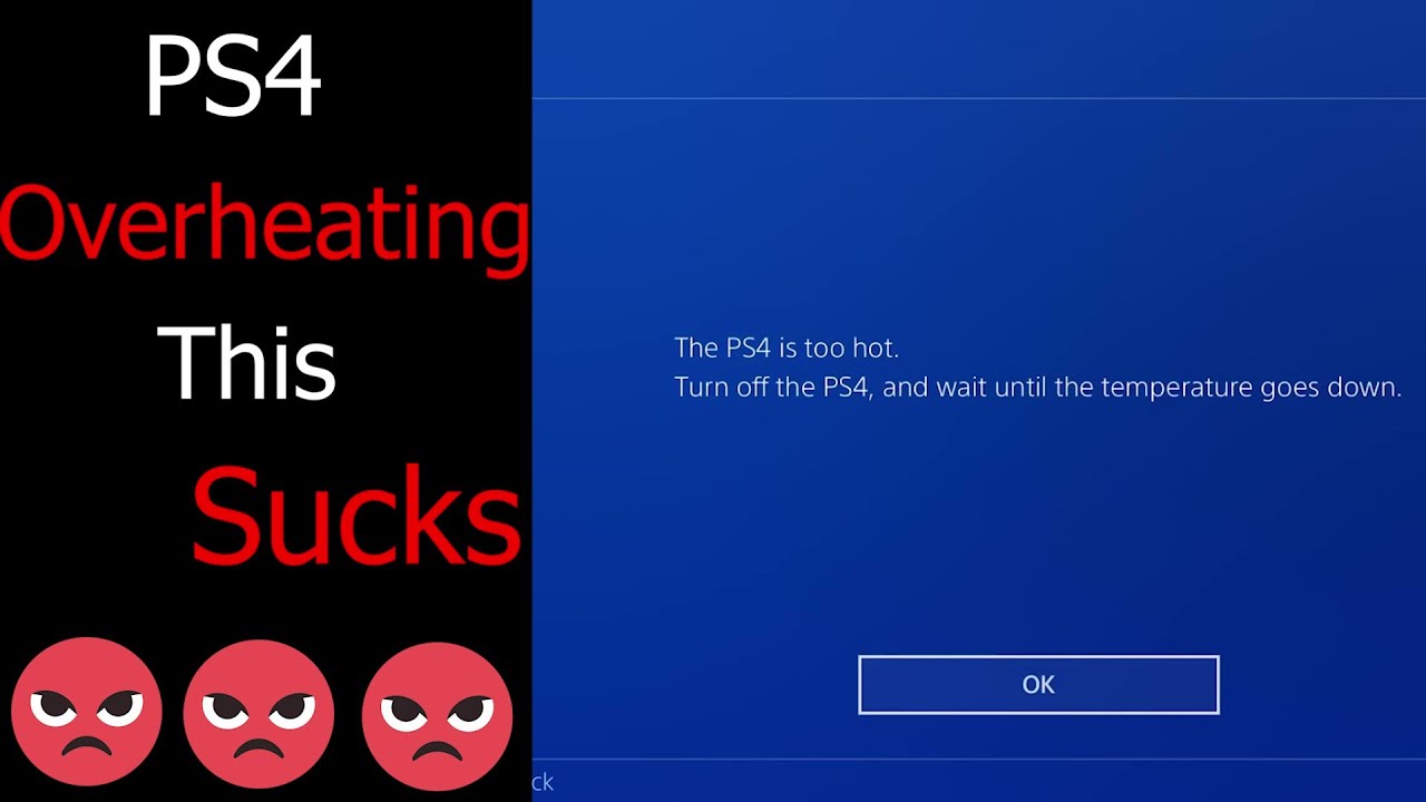 PS4 Overheating| I cant play Resident evil Village. 😡😡 - YouTube
