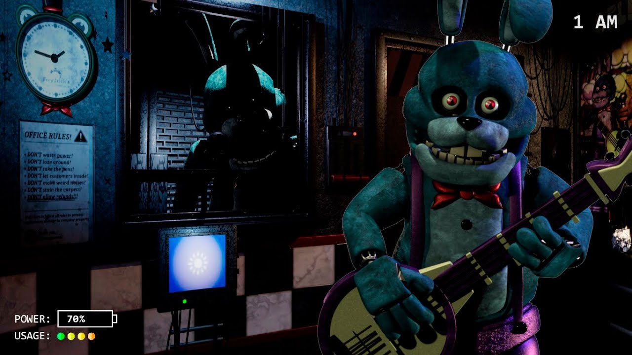Five Nights at Freddy's (FNaF PLUS ) Прохождение 1 - YouTube