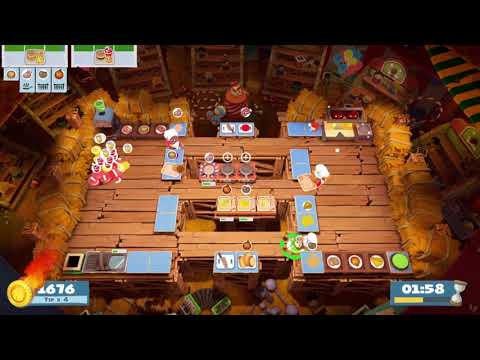 Overcooked 2 - Carnival of Chaos 3-2 (3 players) Score: 3484 - YouTube