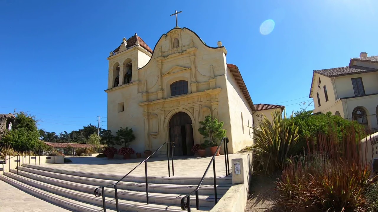 San Carlos Cathedral Monterey California - YouTube