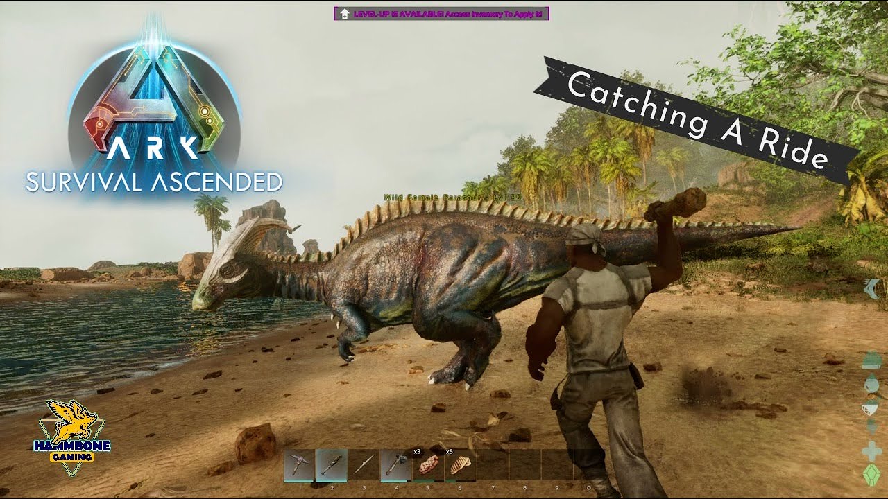 Catching a Ride in Ark: The Ultimate Dino Taxi Service | Ark: Survival ...