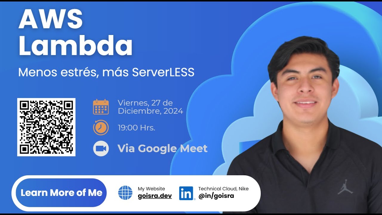Webinar "AWS Lambda: Menos estrés, más Serverless" - YouTube