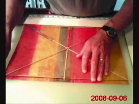2 of 4 Make a bamboo/paper buka fighter kite - YouTube