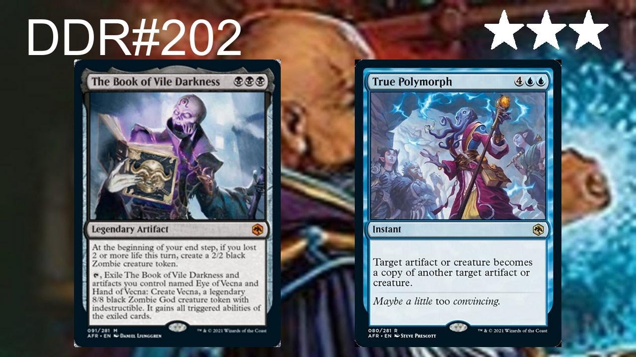 DDR#202 - The Book of Vile Darkness + True Polymorph - YouTube