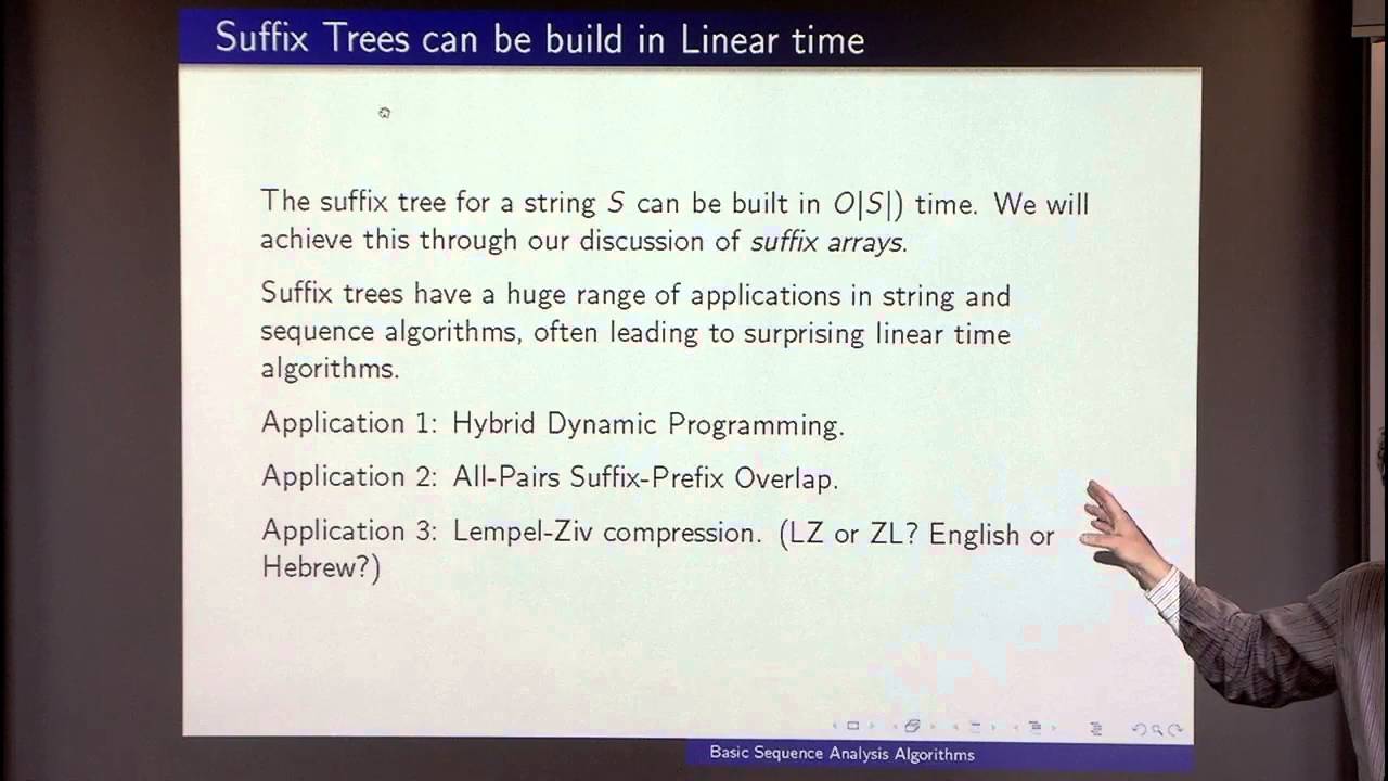 Fundamentals of Stringology III: Suffix Tress and Suffix Arrays - YouTube