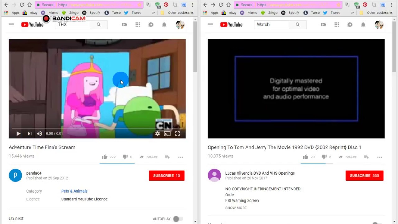 Adventure Time Finn Screaming - THX Logo (THX LOGO?) - YouTube
