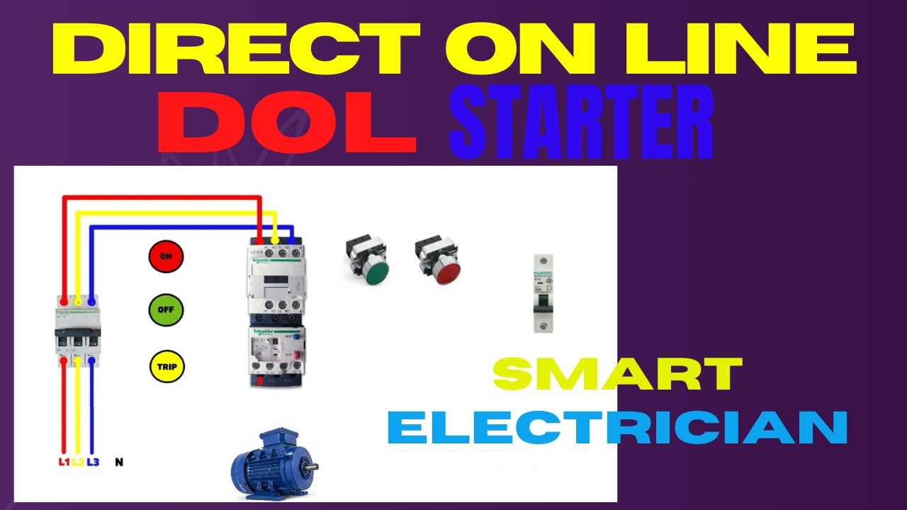 DOL (Direct-On-Line) Starter | 3 Phase Direct On Line (DOL) Starter ...
