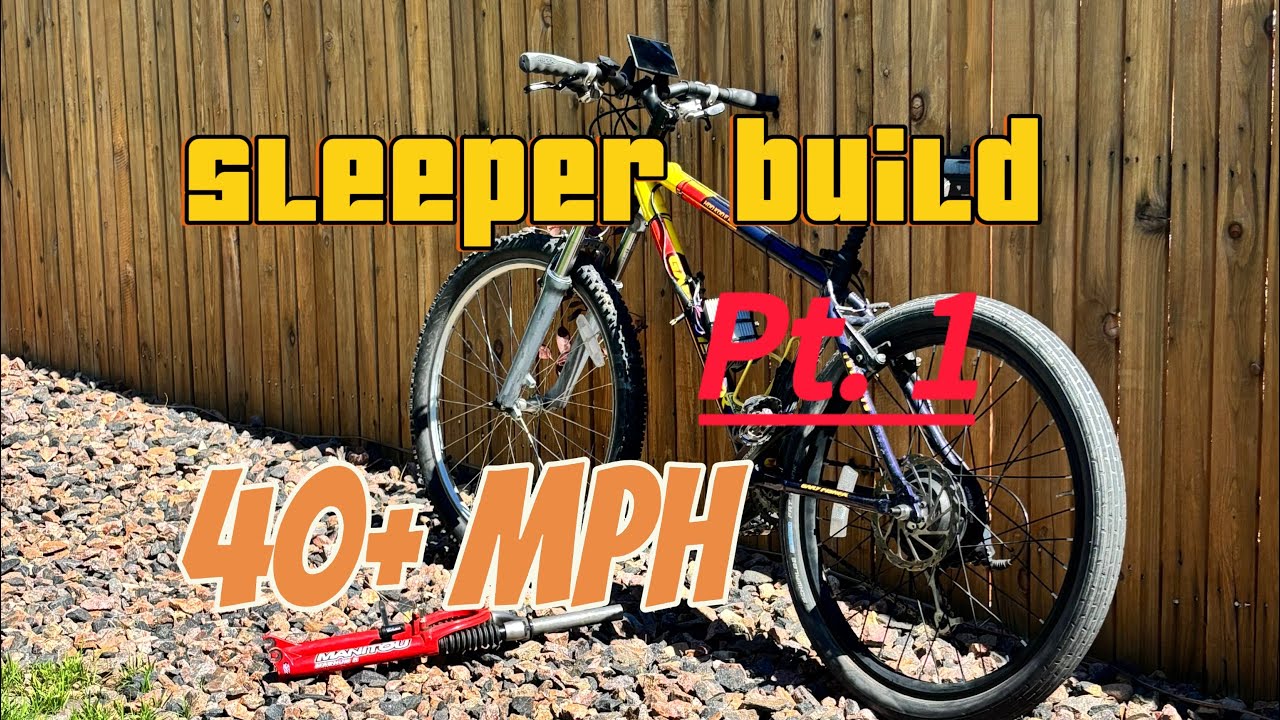 E-Bike Sleeper Build (pt.- 1) - YouTube