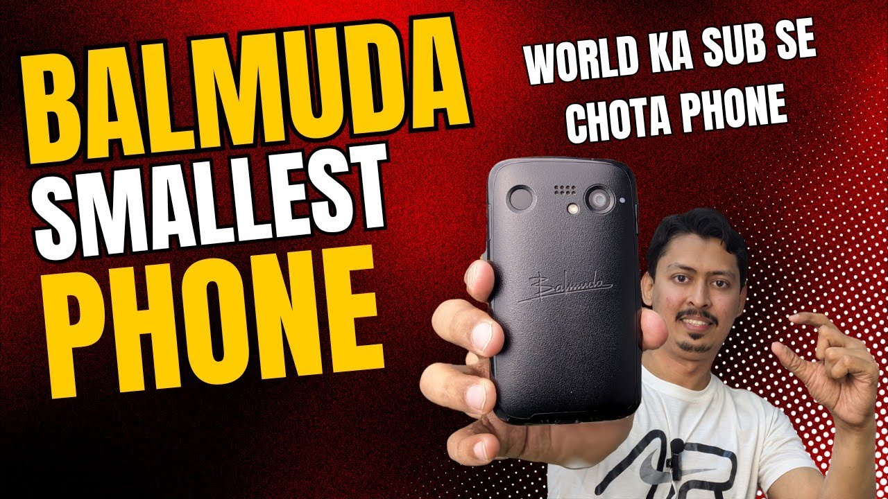 Balmuda Phone World Smallest Mobile Phone 🤳 Best Price in Market - YouTube