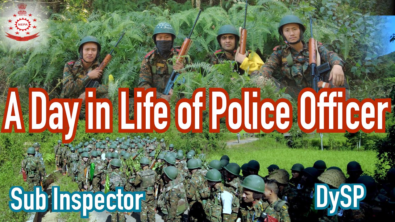 A day in the life of a Police officer in Training| DySP and SI | Nepa ...
