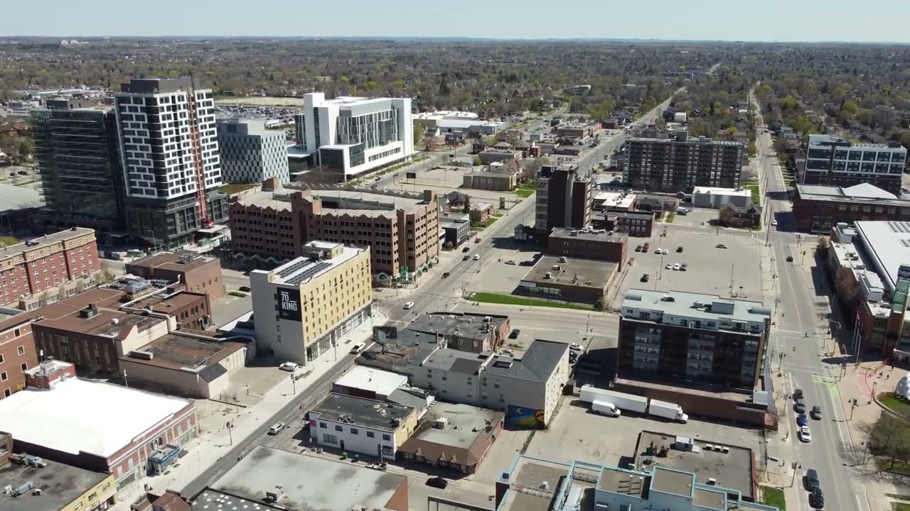 Oshawa from Above - DJI Mini2 Drone Footage - YouTube