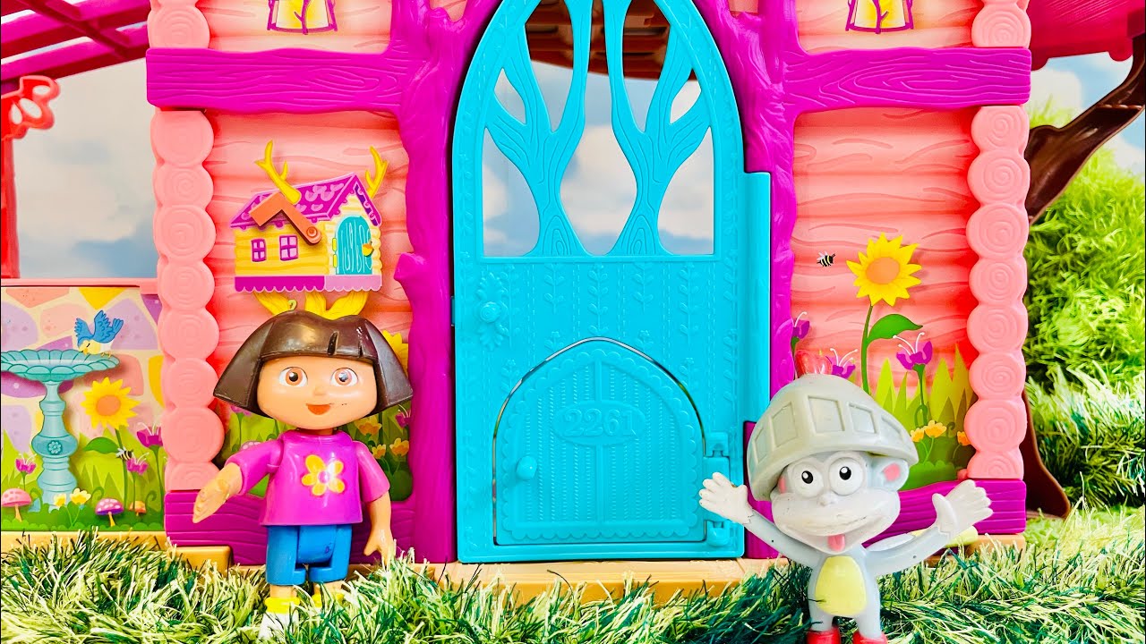 Dora The Explorer and Boots Treehouse ADVENTURE Tea Party Alice In ...