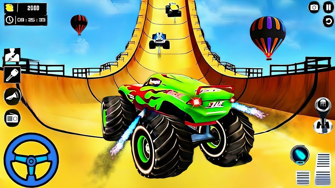 Monster Car Driving Game 3D - Monster Truck Racing Driving Simulator 3D ...