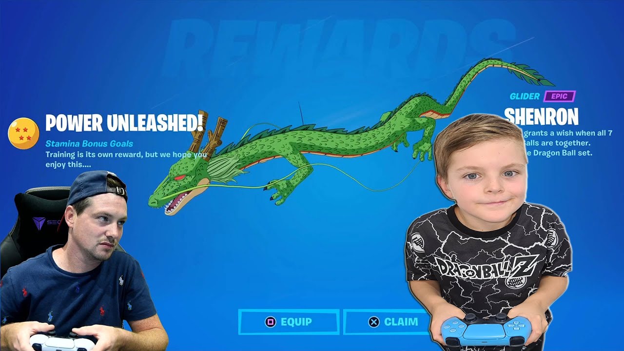 How To Unlock The FREE Fortnite SHENRON Glider Unlocking DRAGON Ball ...