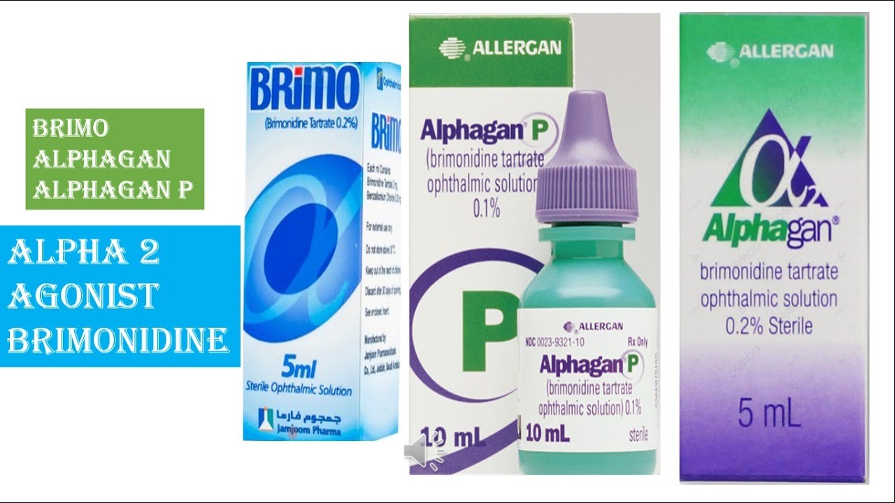 BRIMONIDINE - Alphagan/Alphagan P/Brimo - YouTube