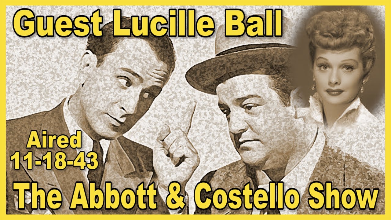 The Abbott and Costello Show - Nylon Stockings with Lucille Ball ...