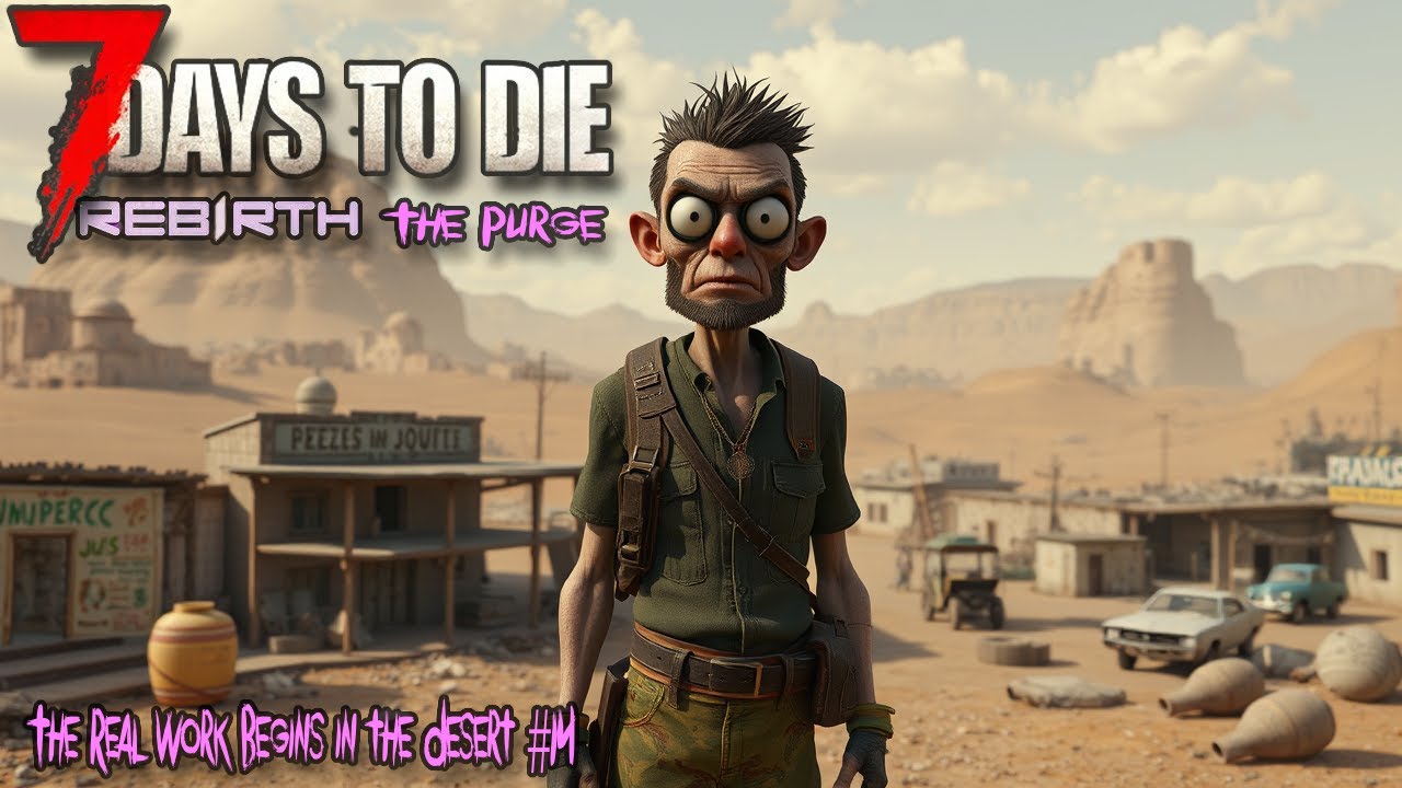 Episode 14: The Real Work Begins in the Desert - 7 Days to Die ...