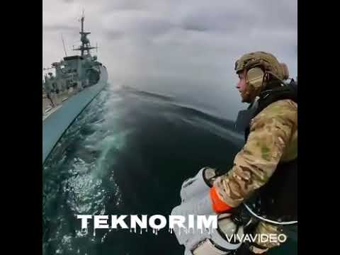 İngiliz Komandolar Jetpack ile Deniz Üzerinde uçtu. Uçan Adam olmayı hayal edenlere fırsat doğdu