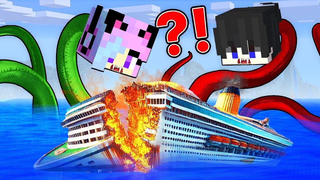 Why SNAKES Attacked The Ship in Minecraft! - YouTube