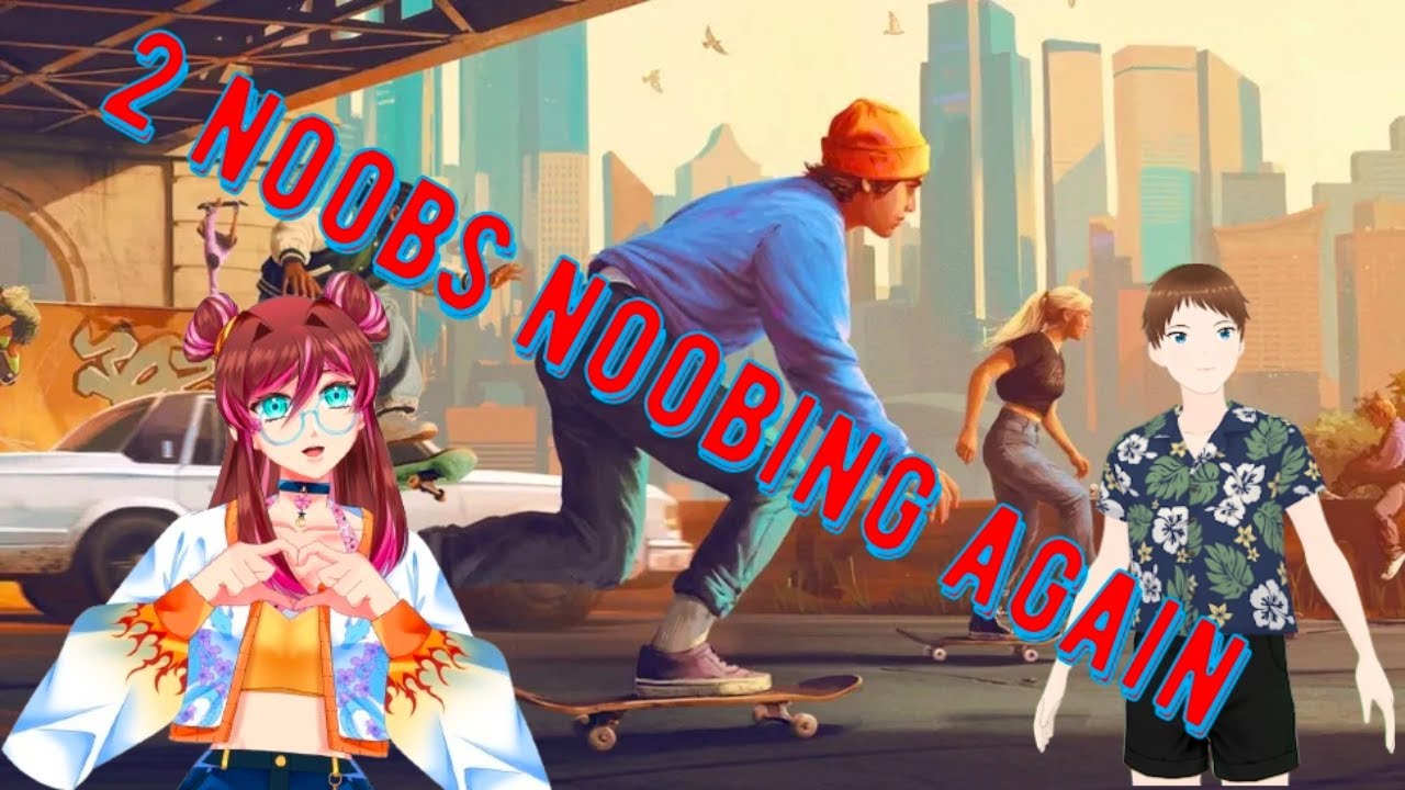 (GER/ENG)2 noobs noobing again🐲🌸(Collab with nelu)(Skate) - YouTube