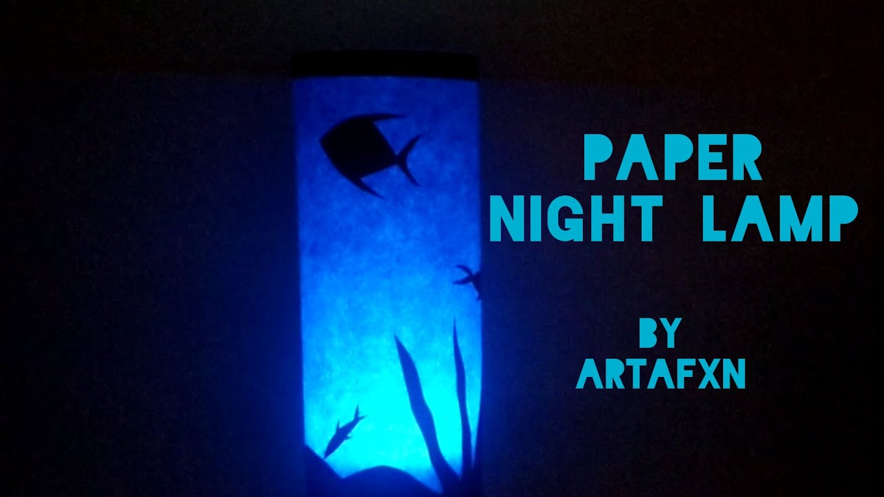 DIY Paper Night Lamp - How to make Night Lamp at home easily| Easy ...