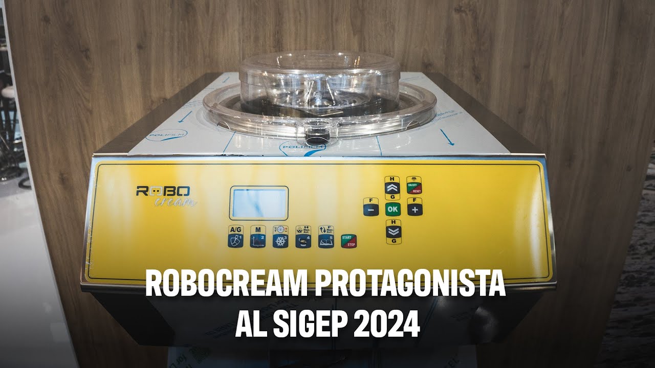 ROBOcream protagonista al Sigep 2024 - YouTube