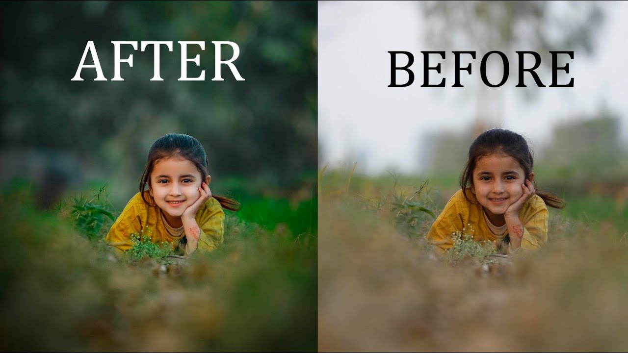 How to fill empty background and colour Grading - YouTube