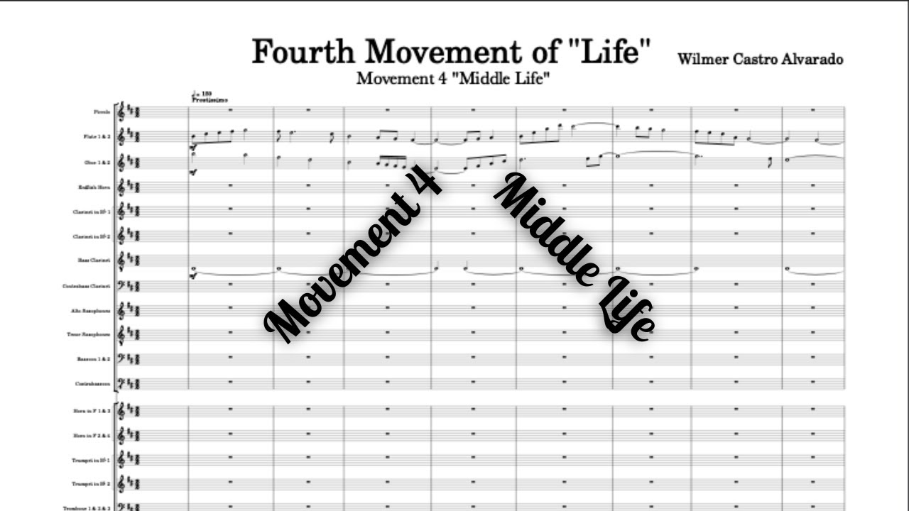 Movement No. 4 Of "Life" By Wilmer Castro Alvarado [Original ...