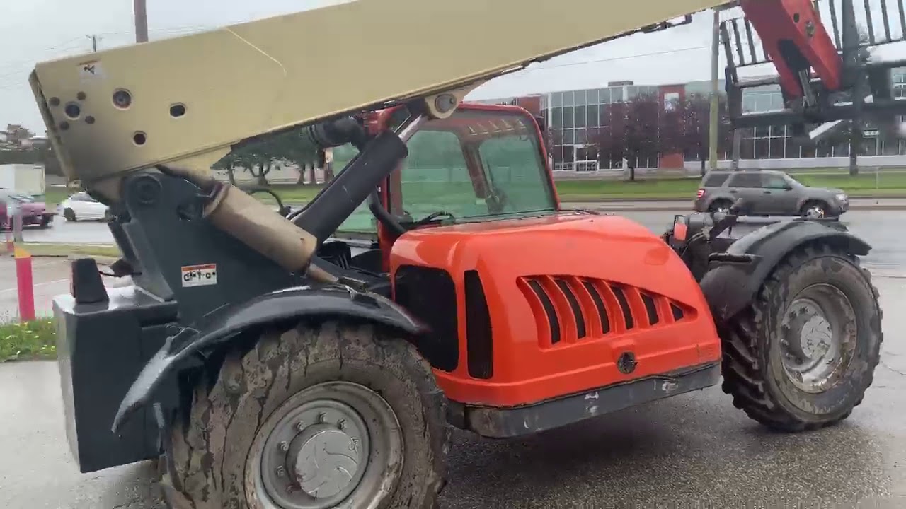 JLG G9 43A Telehandler - YouTube