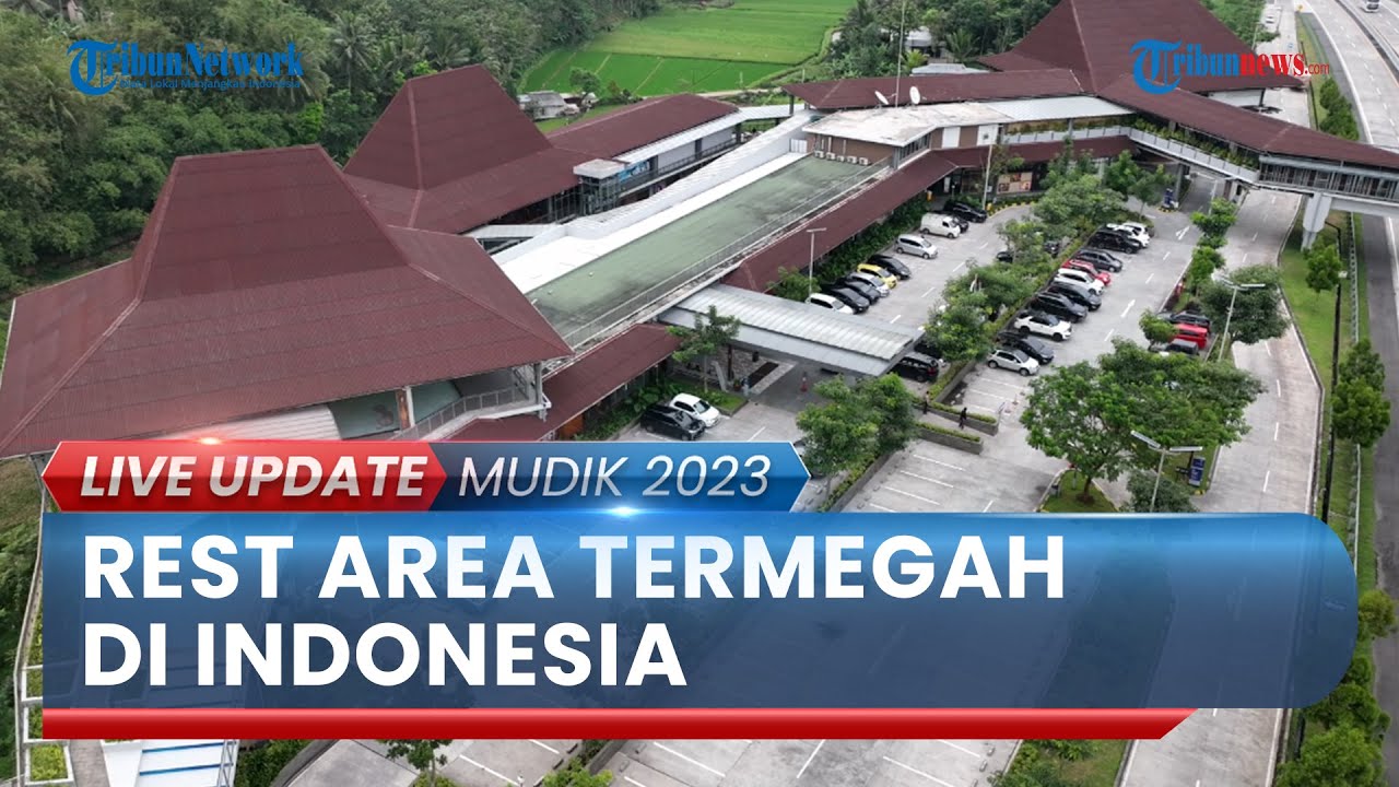 Rest Area Termegah di Indonesia Terletak di Tol Semarang-Solo - YouTube