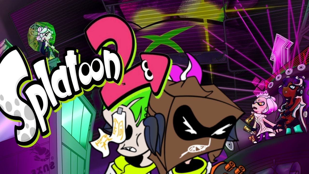 Splatoon 2 on Cardboard Entertainment System - Title card – UnusualBox ...