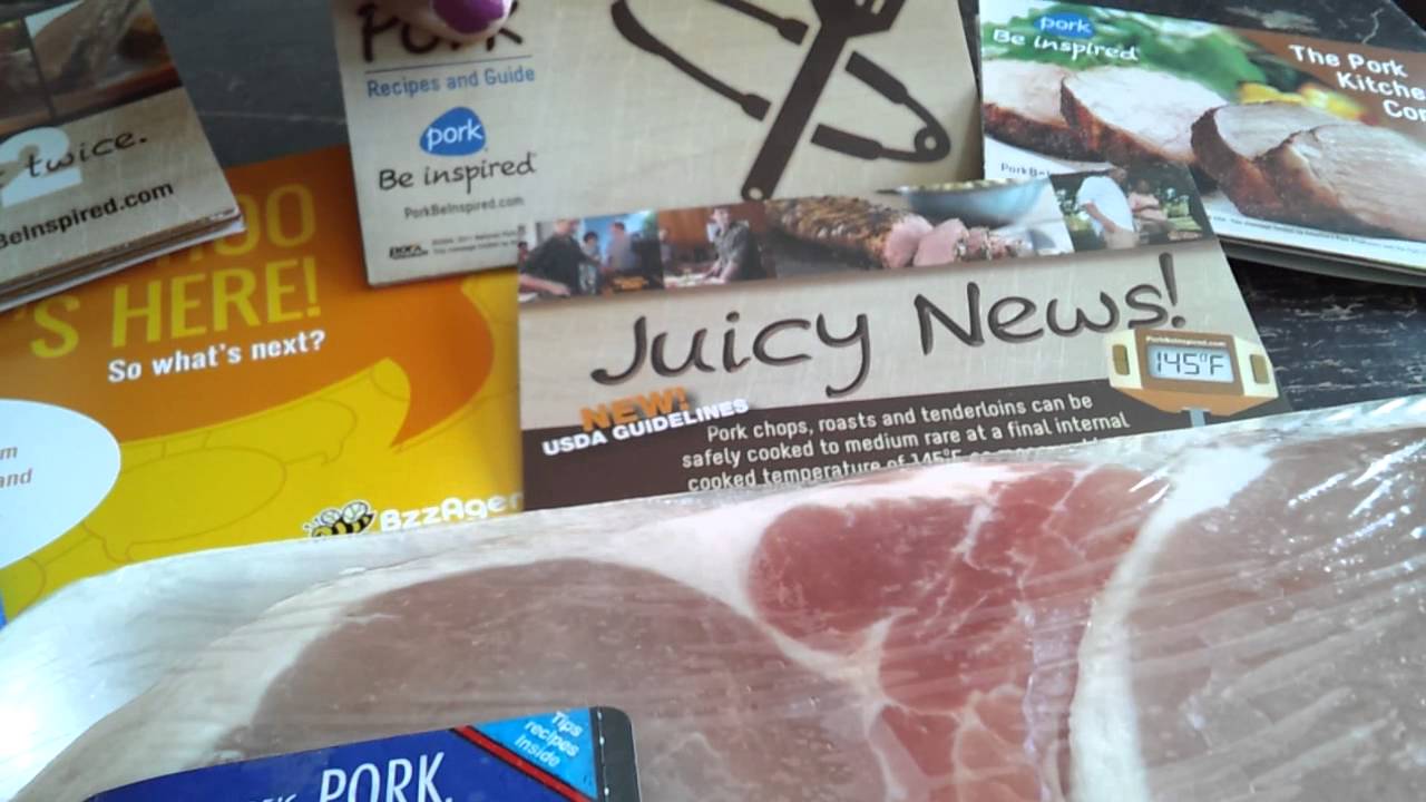 BzzAgent PORK BE INSPIRED Campaign - YouTube