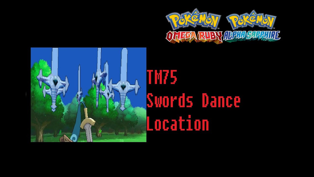 How To Find TM 75 Swords Dance Pokemon Omega Ruby Alpha Sapphire ...